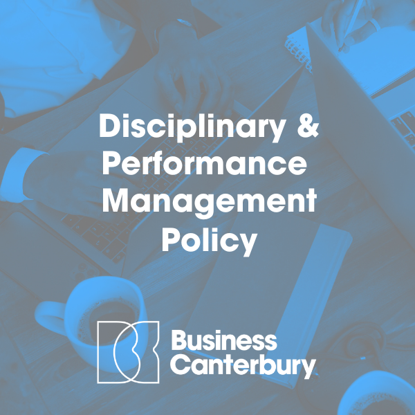 Disciplinary and Performance Management | Policy | Shop the Chamber ...